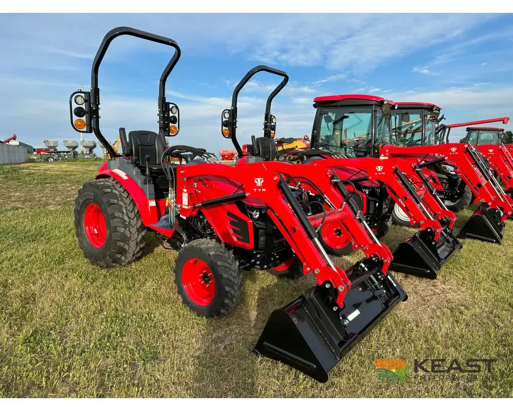 TYM T25 25 hp Tractor, Hydrostatic Transmission, 1,534 lb Capacity ...