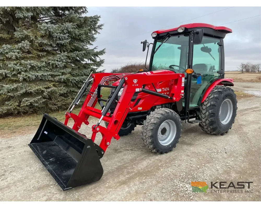TYM T474HC 47 hp Cab Tractor, Hydrostatic Transmission, 2,152 lb ...